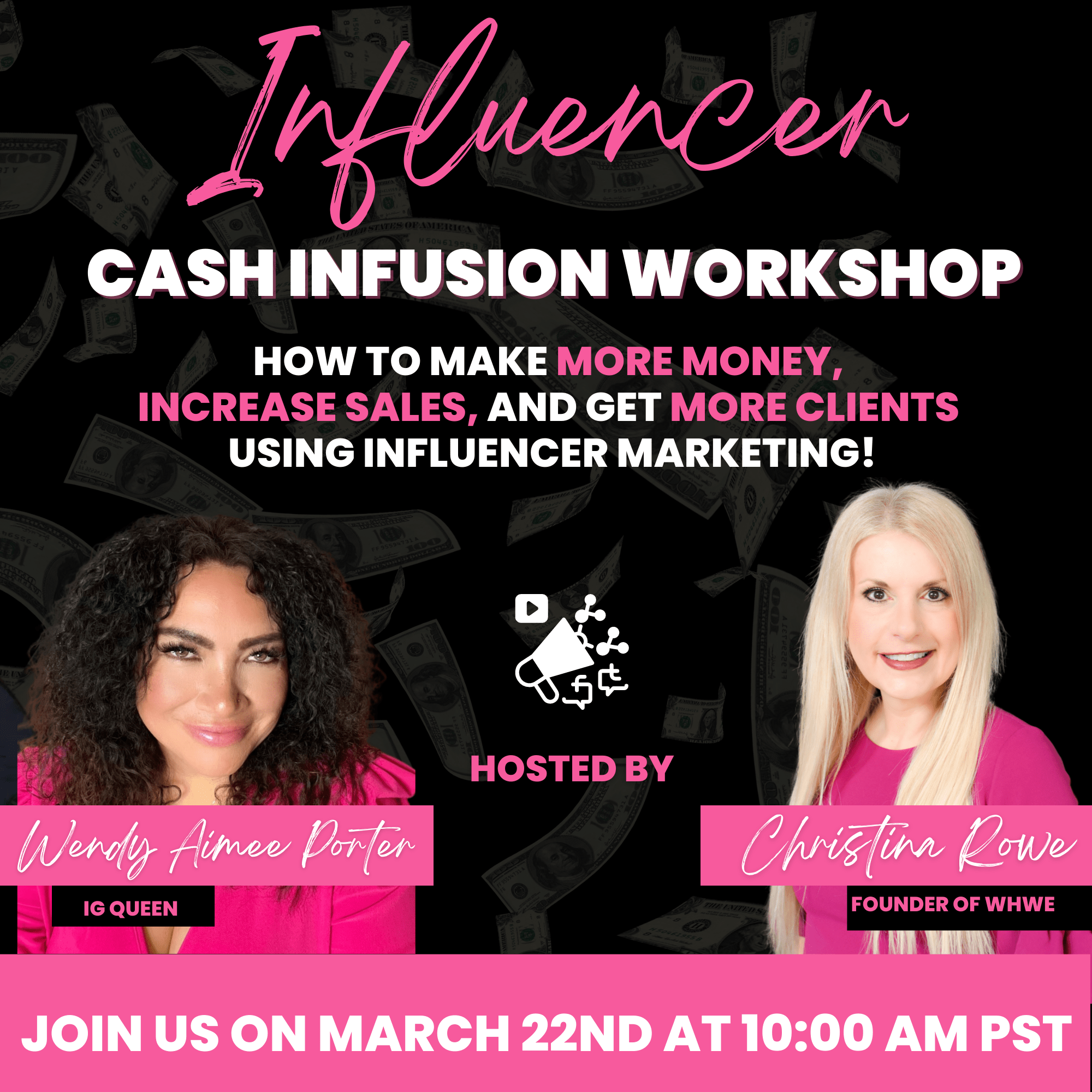 Influencer Cash Infusion Workshop
